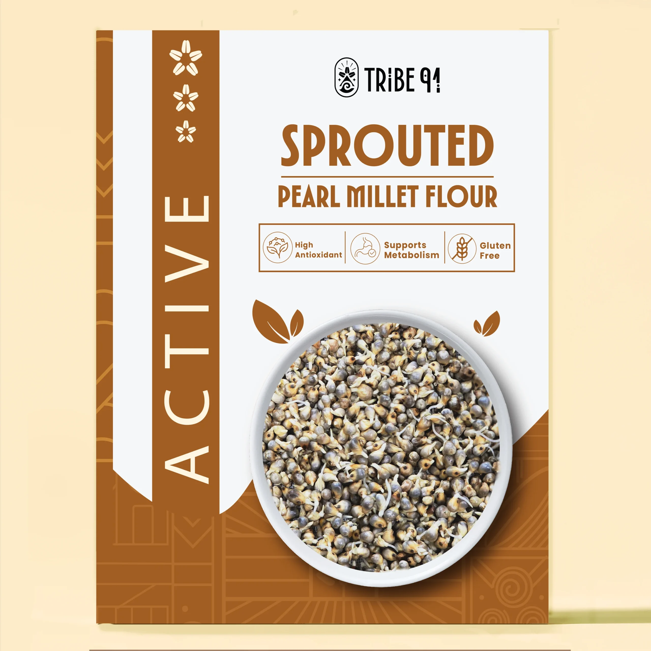 Sprouted Bajri Atta - Tribe 91 Farms